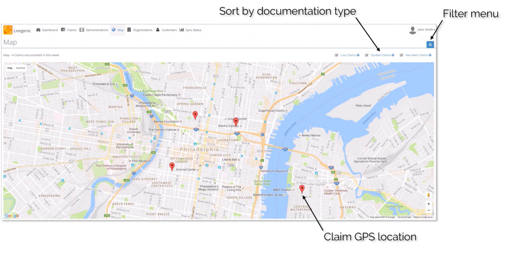 map-menu-overview | Livegenic